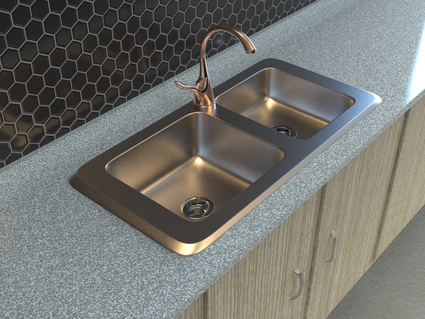 Free 3D Model Kitchen Sink - TurboSquid 1757550