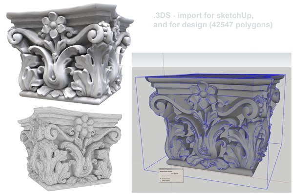3d capitel stl