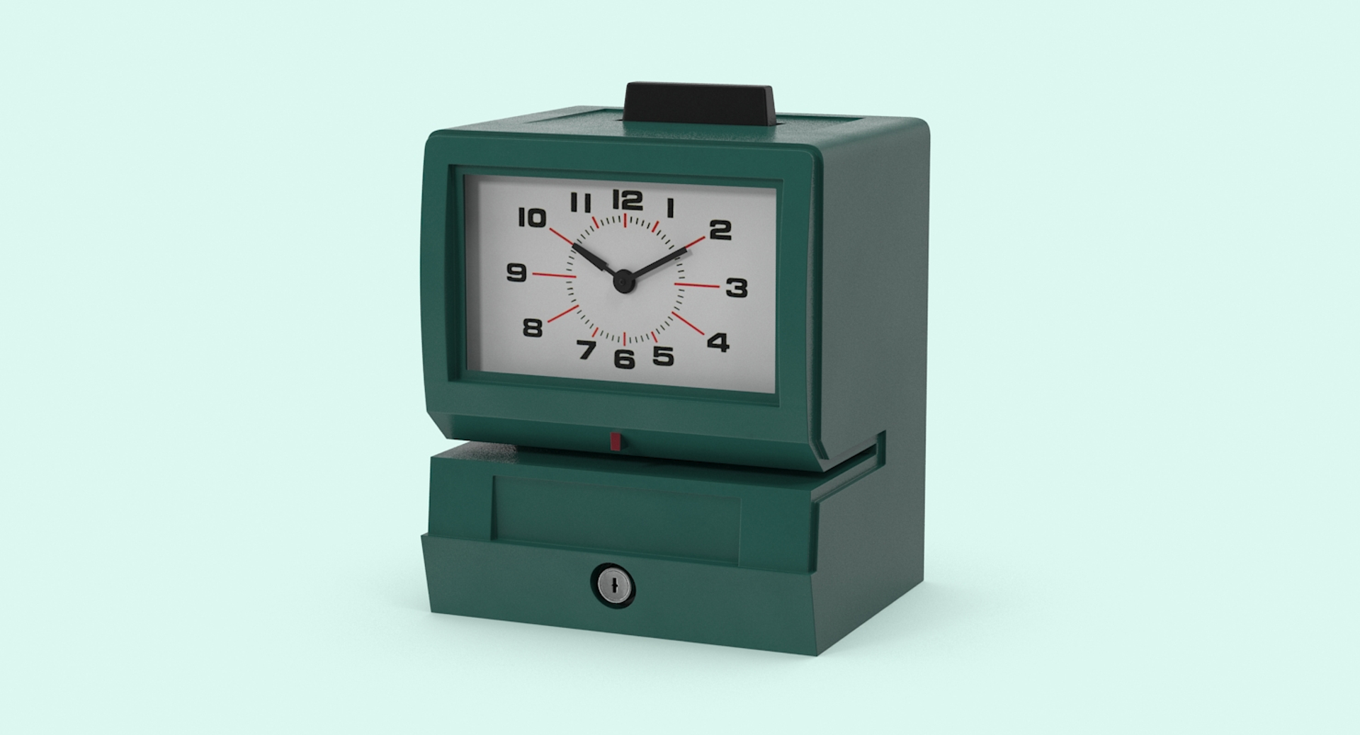 3d Time Punch Clock