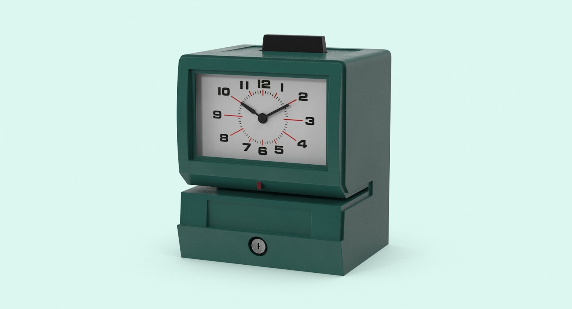 3d Time Punch Clock