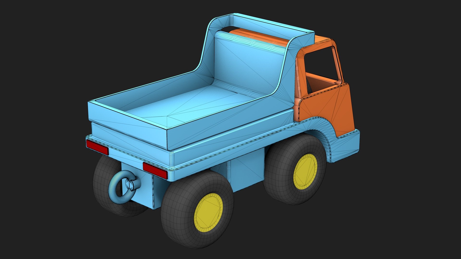 3D Toy truck model - TurboSquid 2053983