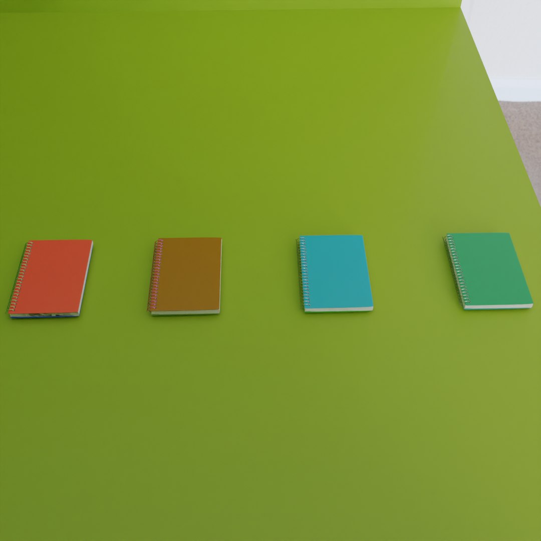 3D notebook model - TurboSquid 1916332