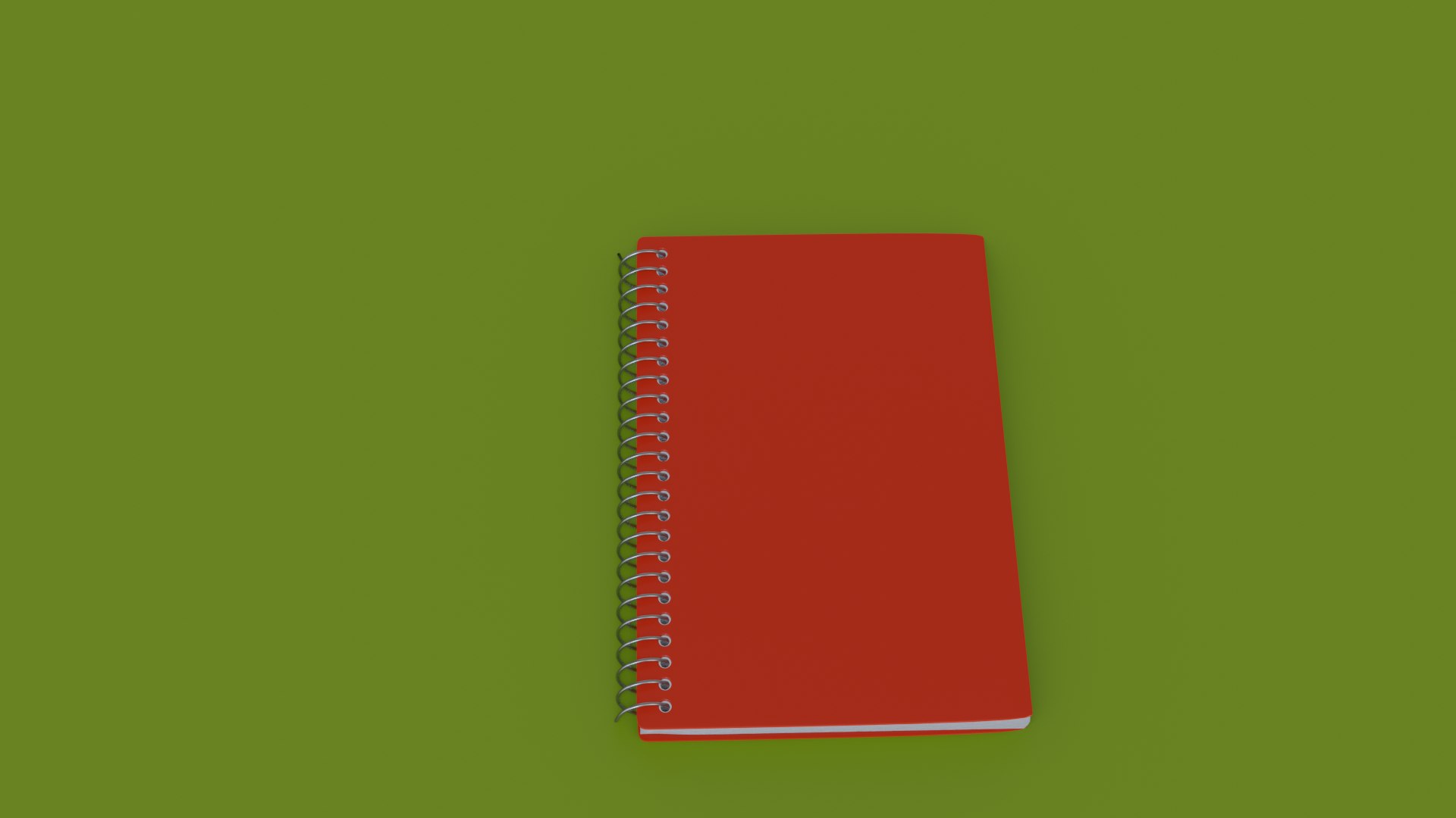 3D notebook model - TurboSquid 1916332