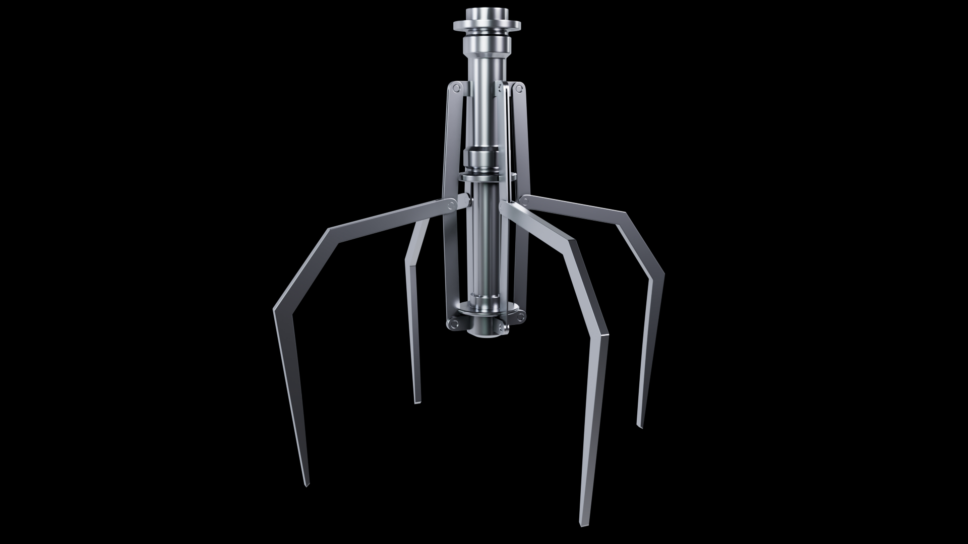 3D Model Metal Claw 21 With RIG - TurboSquid 2349582