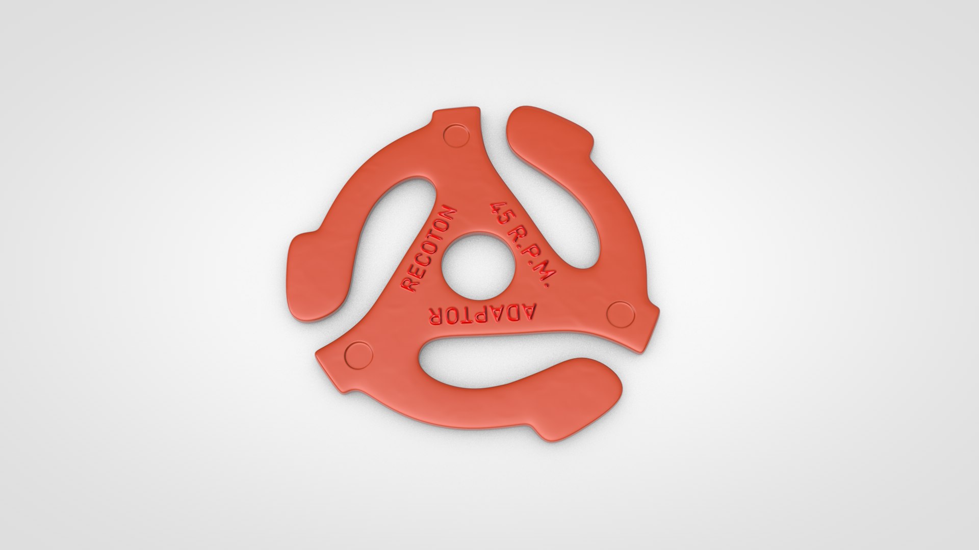 45 Rpm Adapter C4d