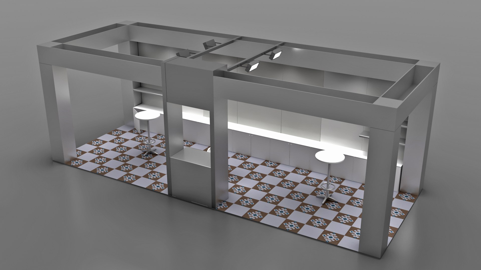 Free Exhibition Expo 3D Model - TurboSquid 1694447