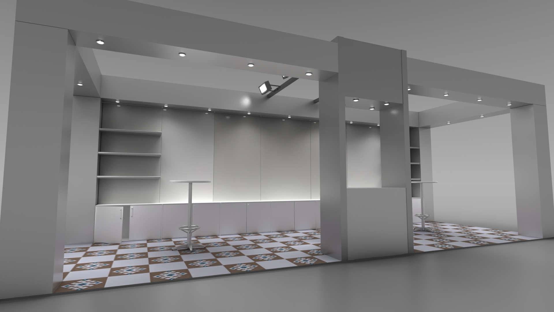 Free exhibition expo 3D model - TurboSquid 1694447