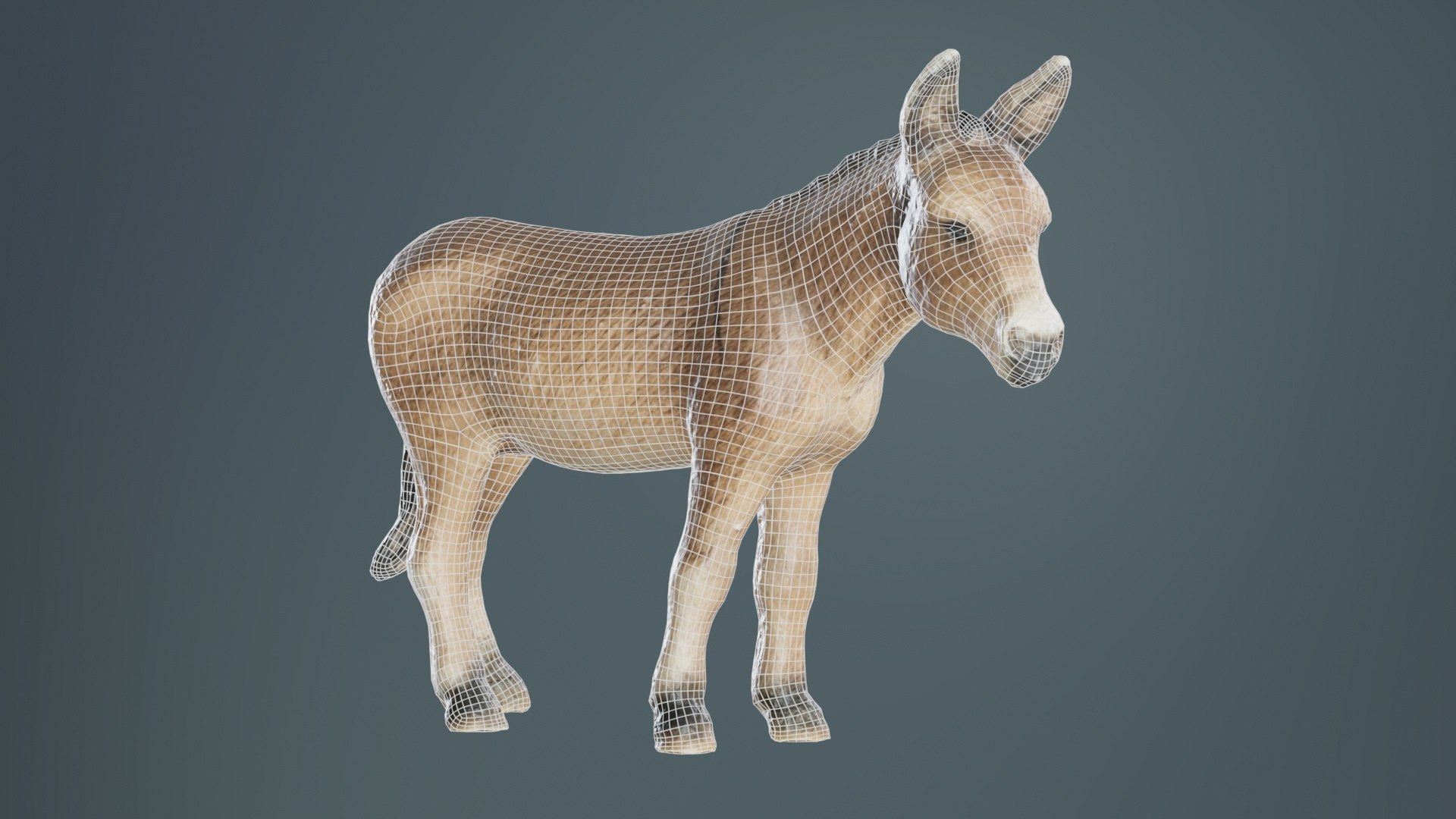 Donkey Remastered 3D Model - TurboSquid 2363565