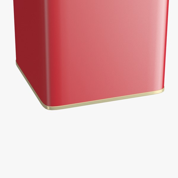 Container tin square 02 3D model - TurboSquid 1466195