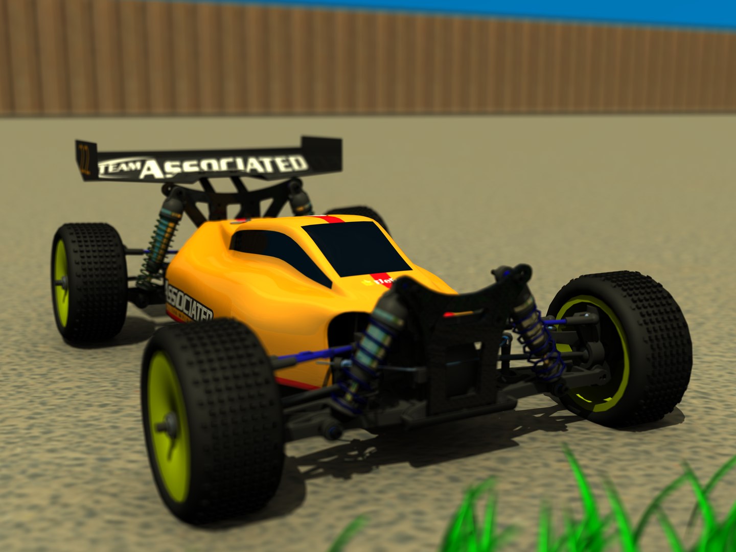 Team Associated B44 1 3d Model