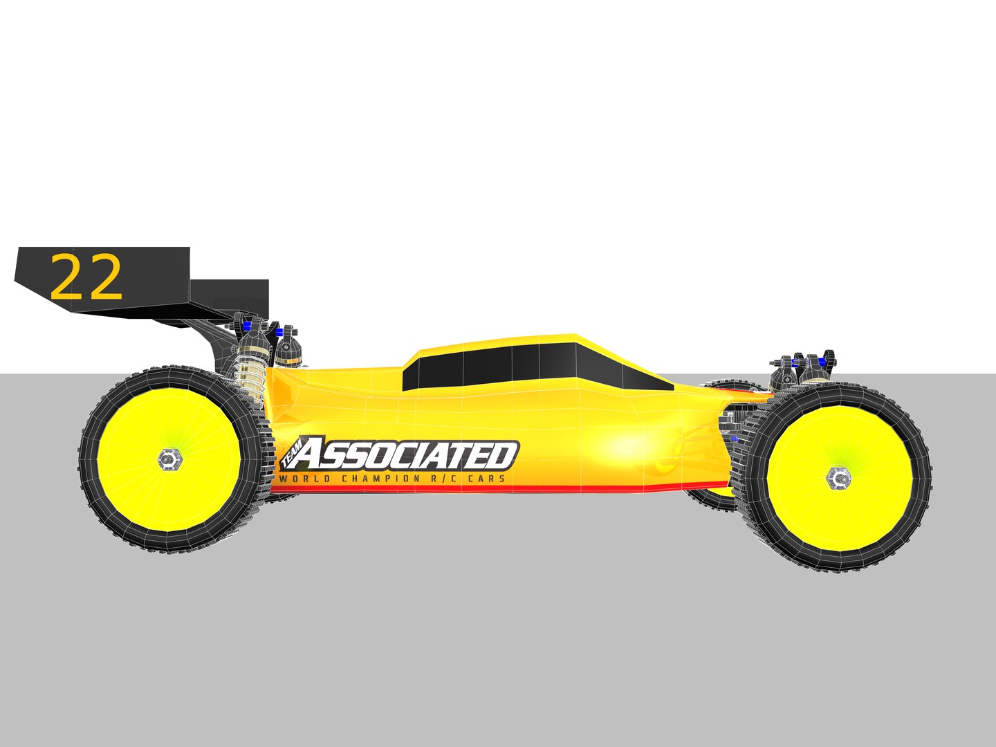 Team Associated B44 1 3d Model