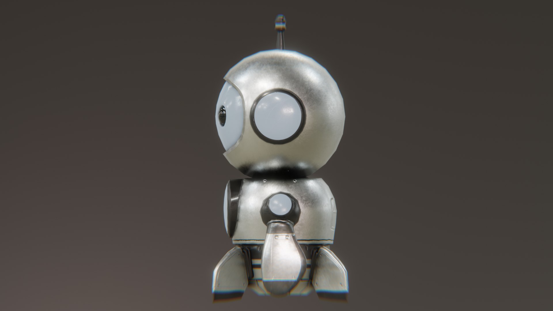 Retrobot Space Explorer Version- Technology Mascot - App And Game Ready ...