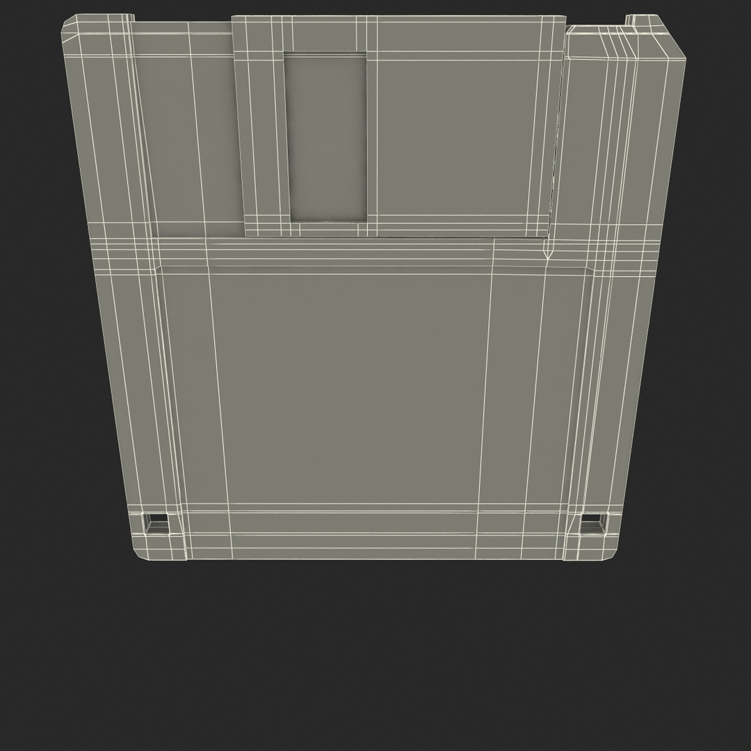 3d Floppy Disk Model