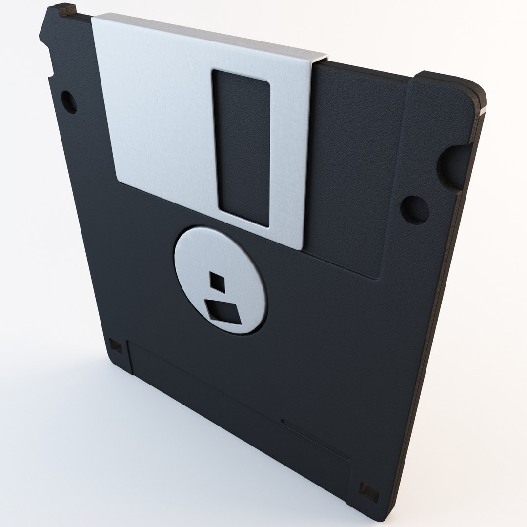 3d Floppy Disk Model