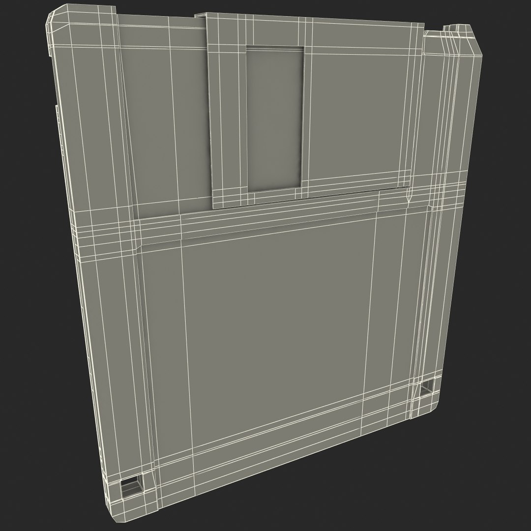 3d Floppy Disk Model