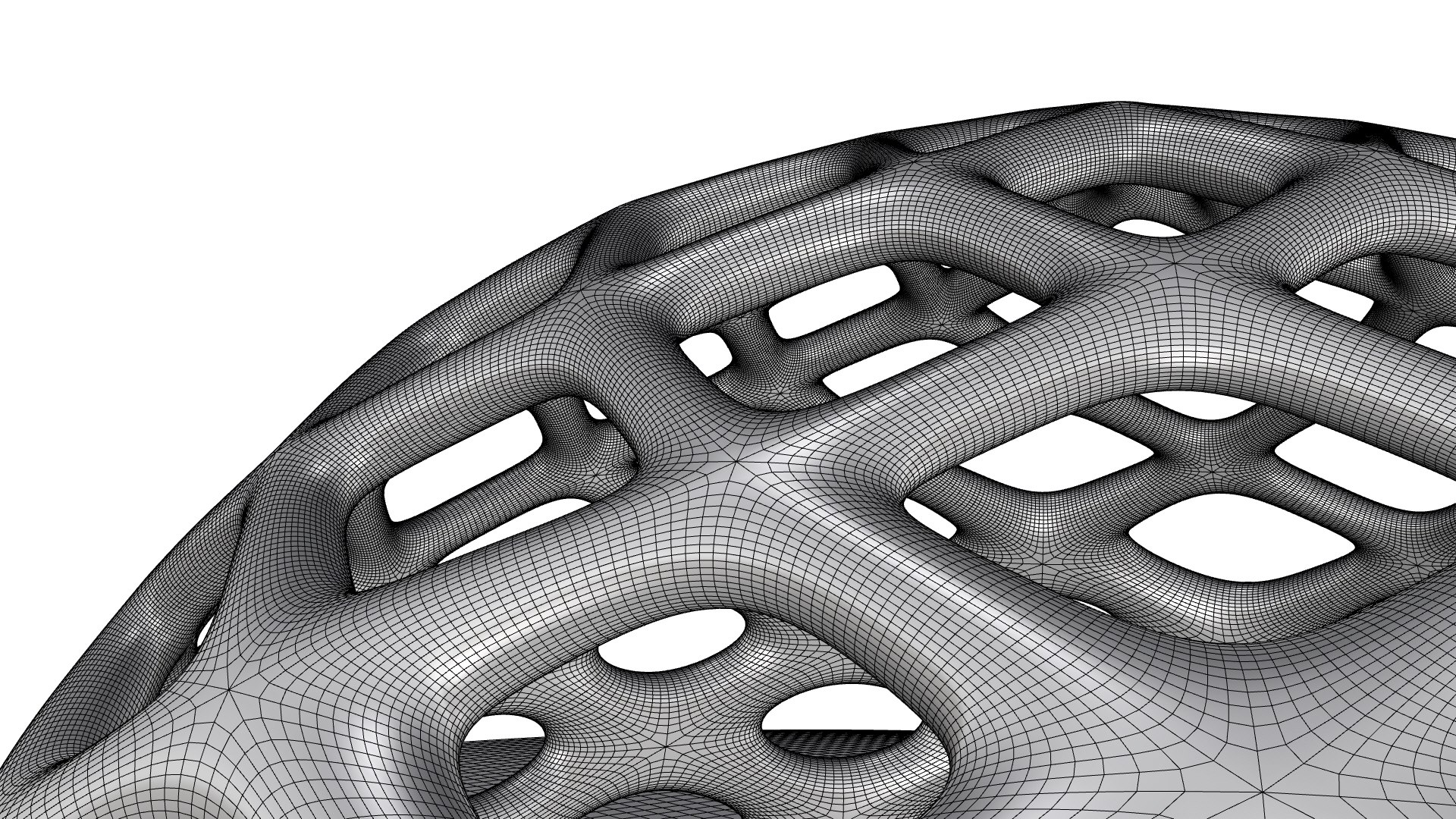 Dome Shell Cage 01 Diamond Model - TurboSquid 2254947