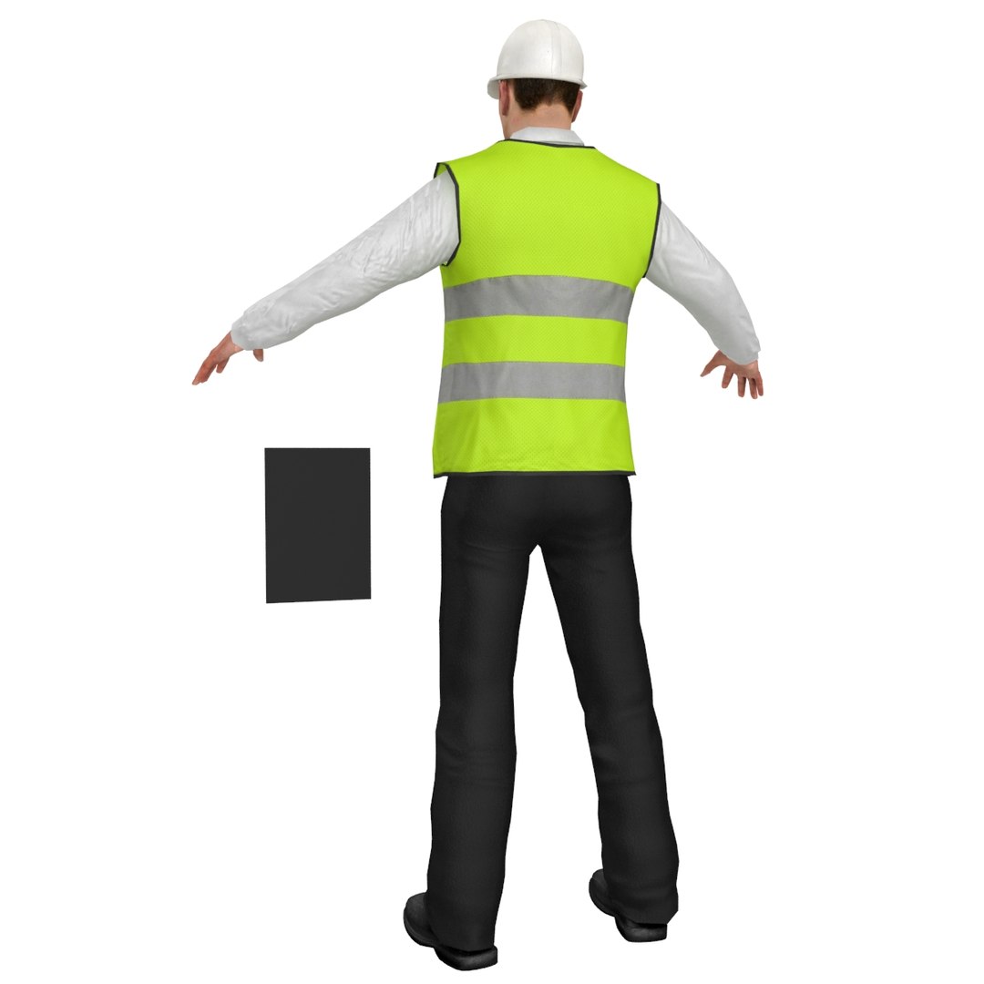 Engineer Man Helmet 3D - TurboSquid 1277297