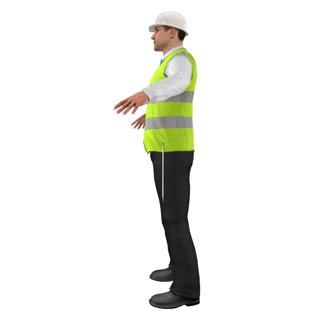 Engineer Man Helmet 3D - TurboSquid 1277297