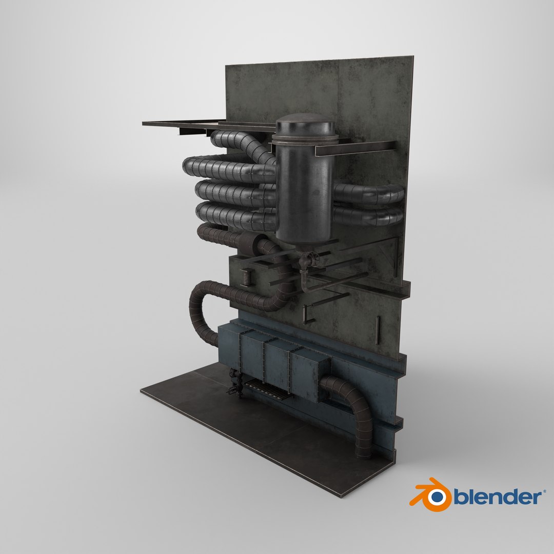 Industrial Pipes V3 3D - TurboSquid 1966727