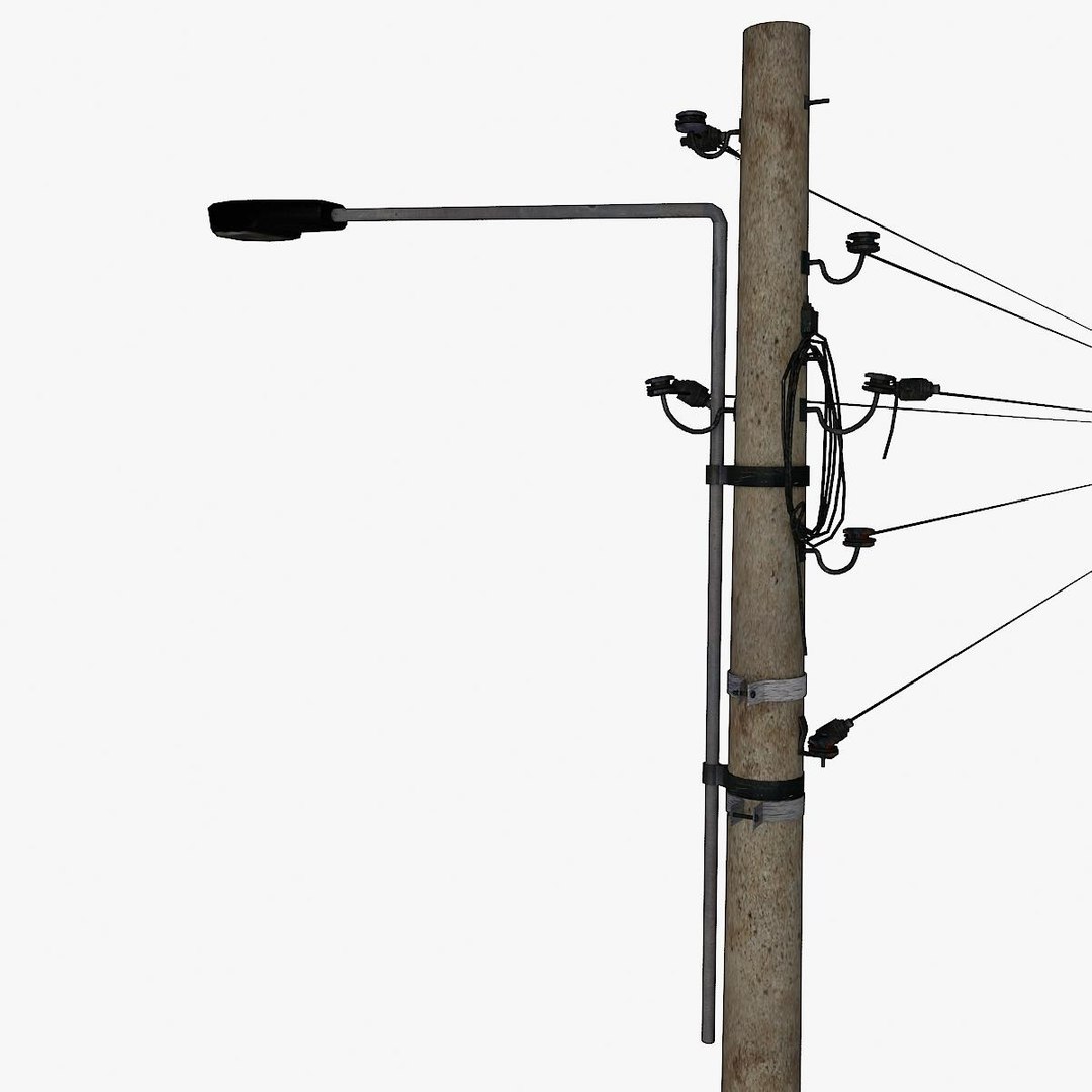 3d Max Street Electricity Pylons 1