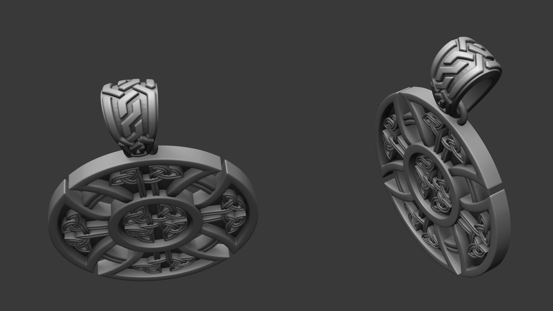 Jewelry Slavic-aryan Equilateral Cross 3D - TurboSquid 1658592
