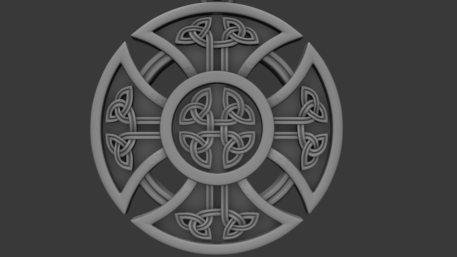 Jewelry Slavic-aryan Equilateral Cross 3D - TurboSquid 1658592