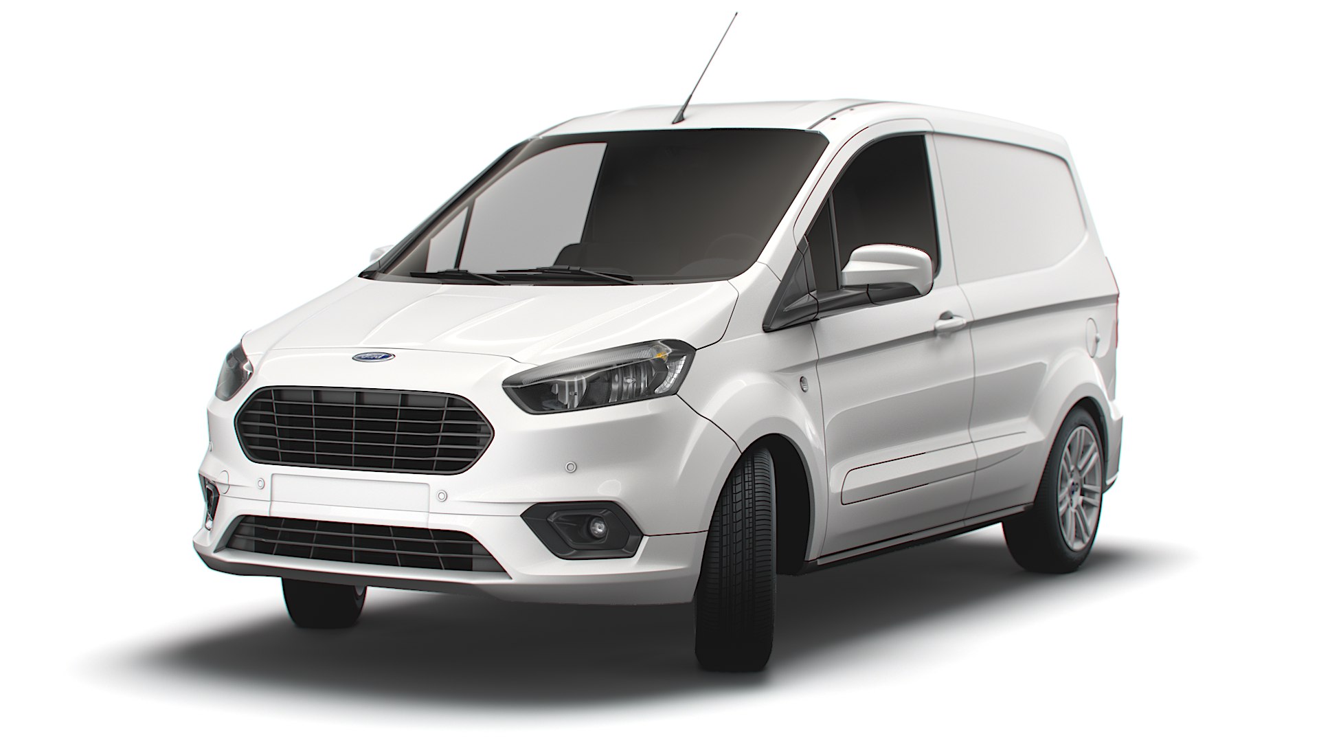 3D Transit Courier Limited Model - TurboSquid 1687006