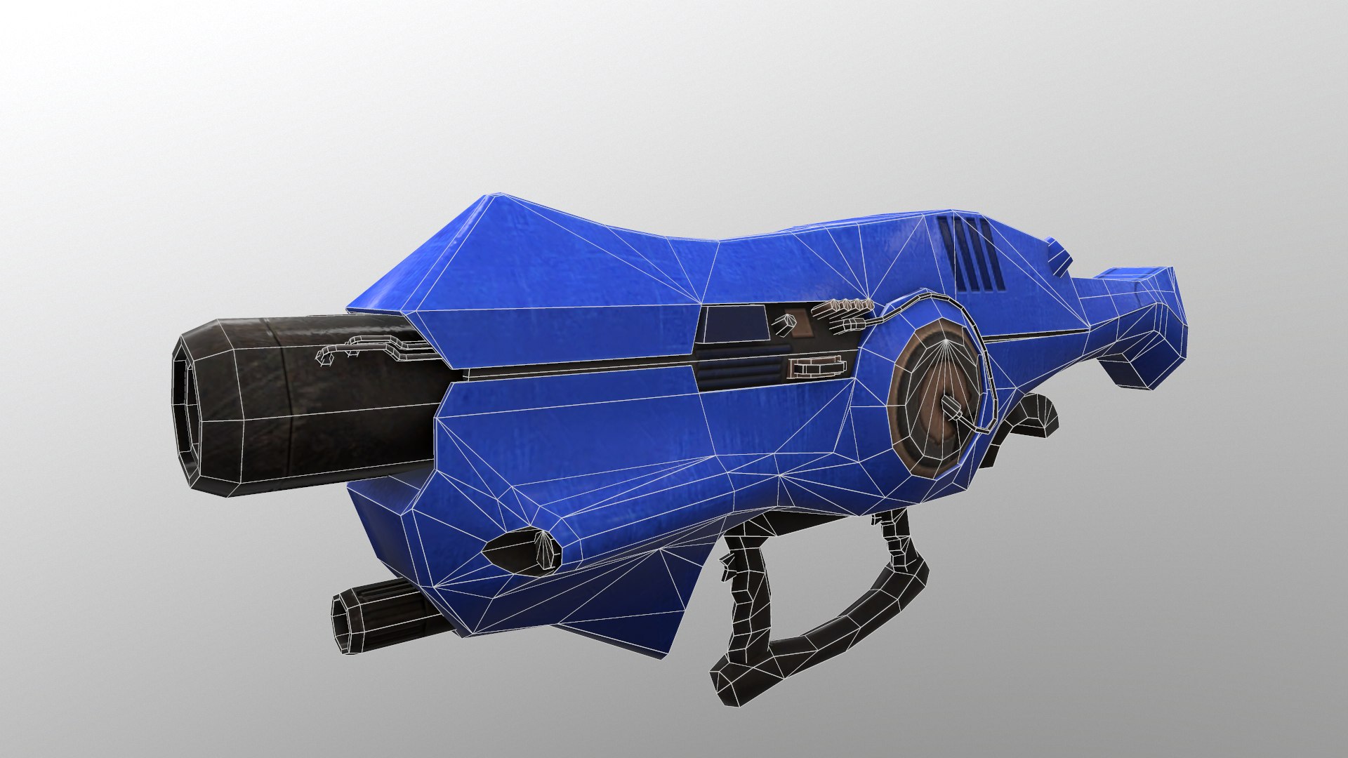 Gravity Gun Level 4 3D Model - TurboSquid 2191059