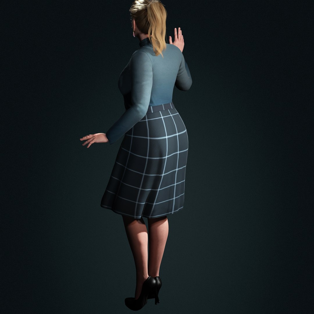 Adele Character 3D Model Low Poly 3D Model - TurboSquid 2289059