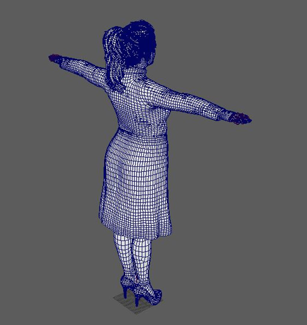 Adele Character 3D Model Low Poly 3D Model - TurboSquid 2289059