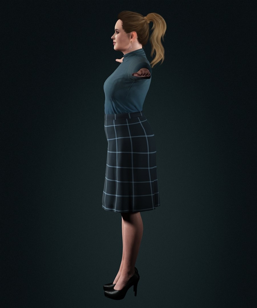 Adele Character 3D Model Low Poly 3D Model - TurboSquid 2289059