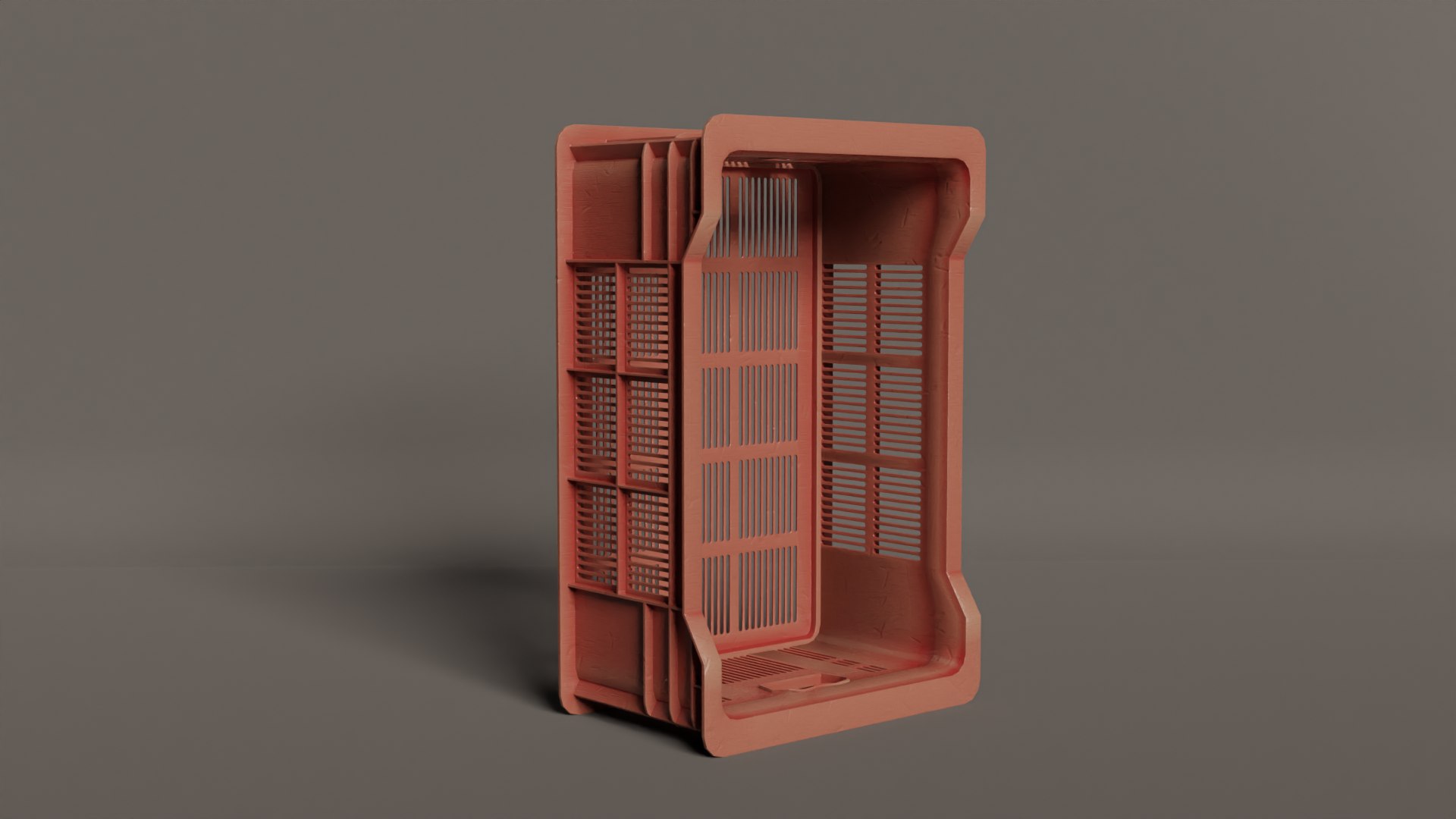 3D model Plastic Crate - TurboSquid 1913386