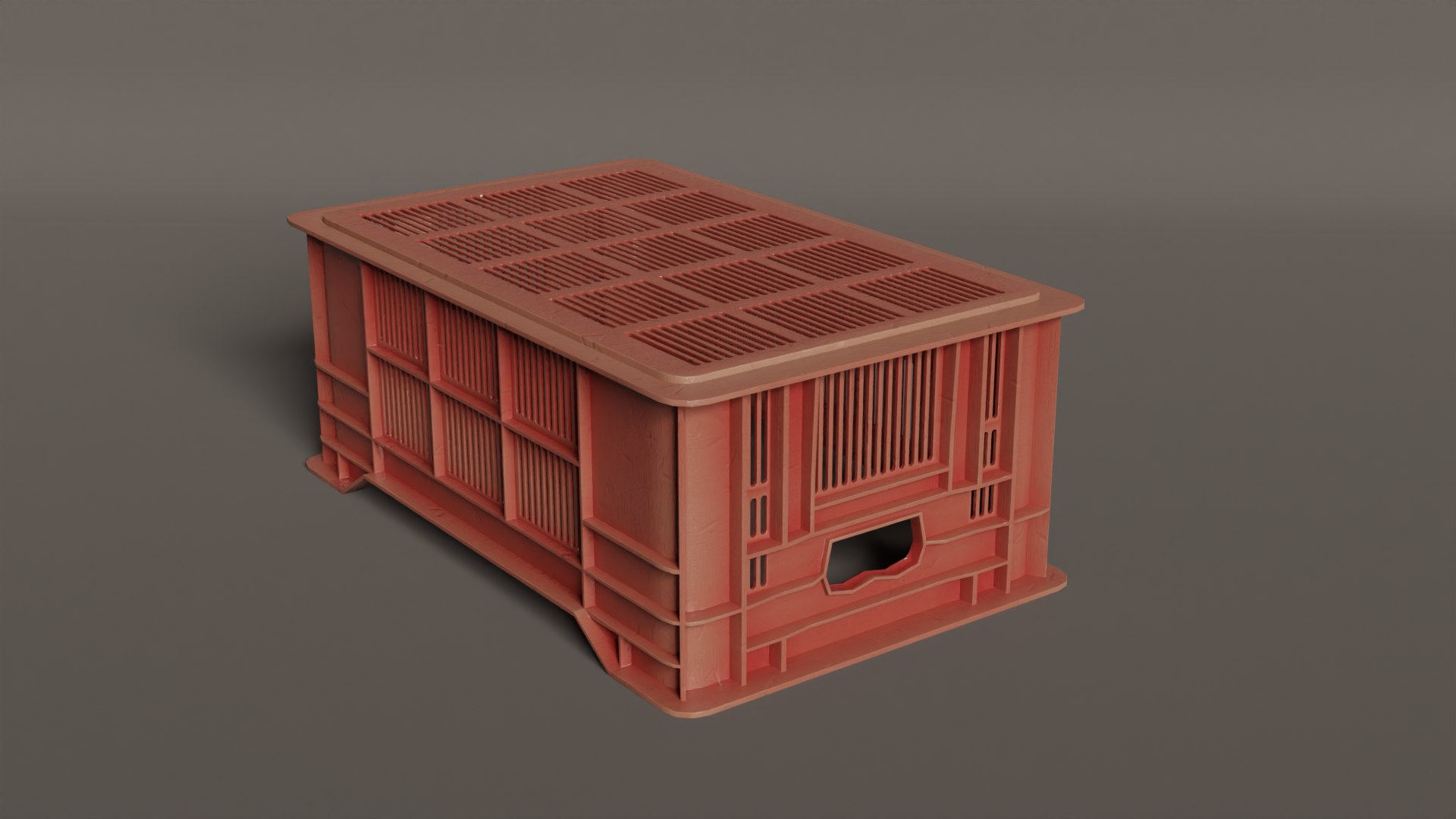 3D model Plastic Crate - TurboSquid 1913386