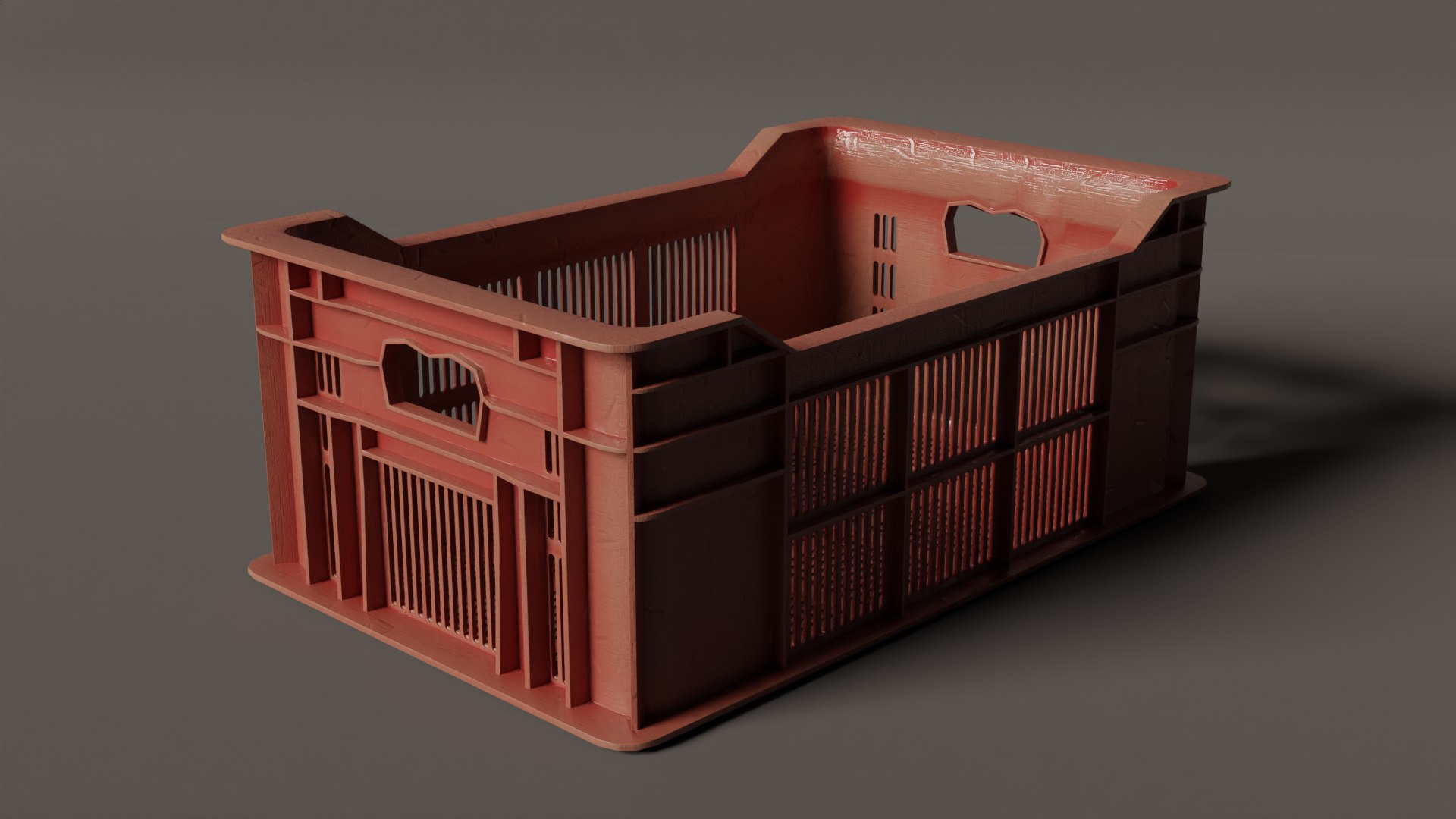 3D model Plastic Crate - TurboSquid 1913386