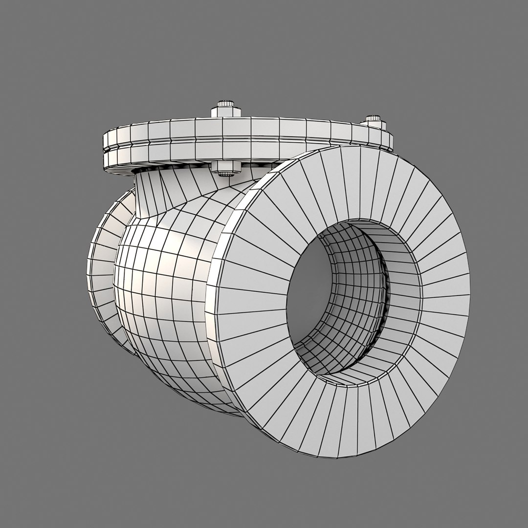 Check Valve 3D Model - TurboSquid 1830978