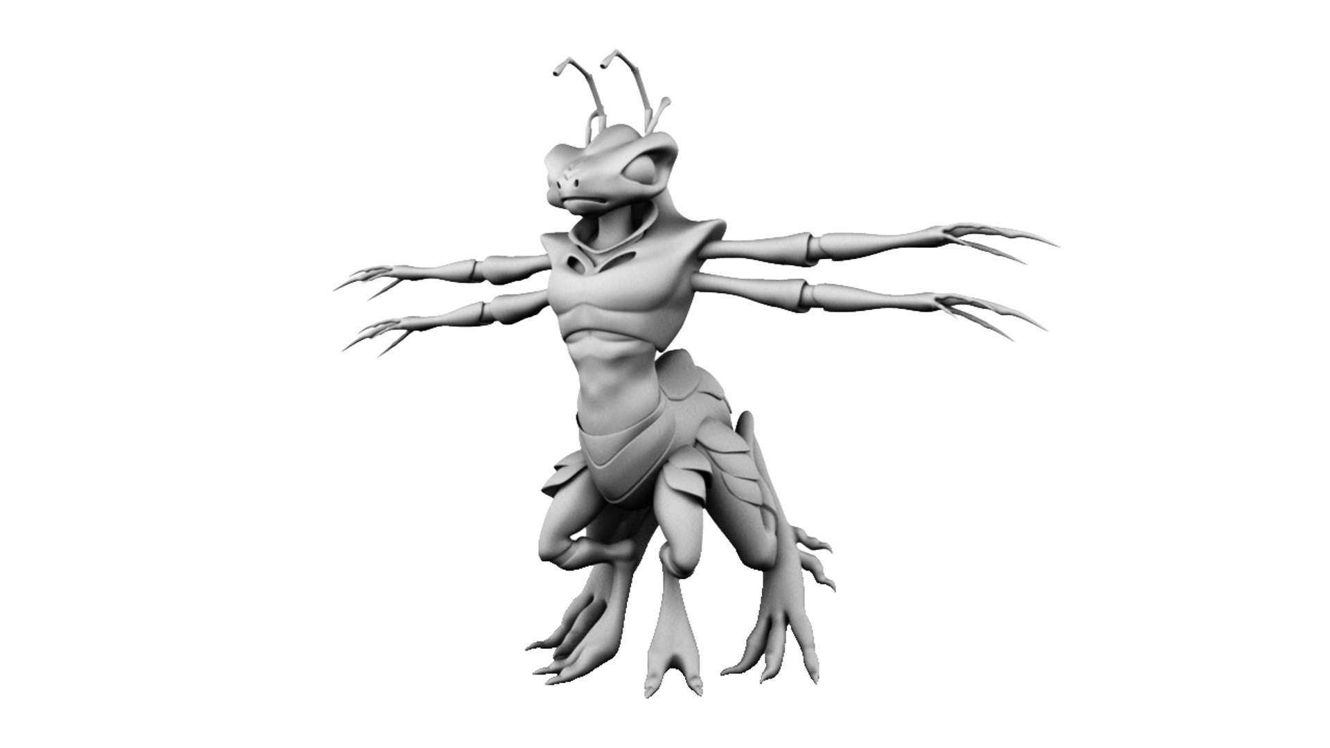 Creative Creature Model - TurboSquid 1644393