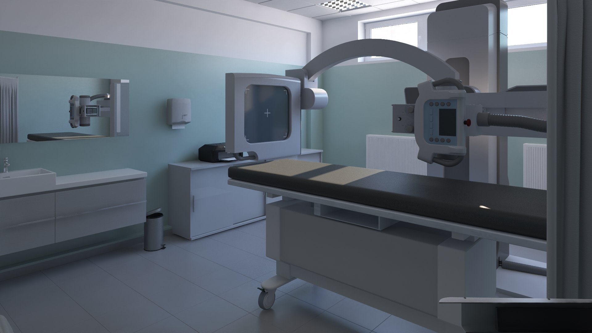 X-ray Medical Room 3D Model - TurboSquid 2013175