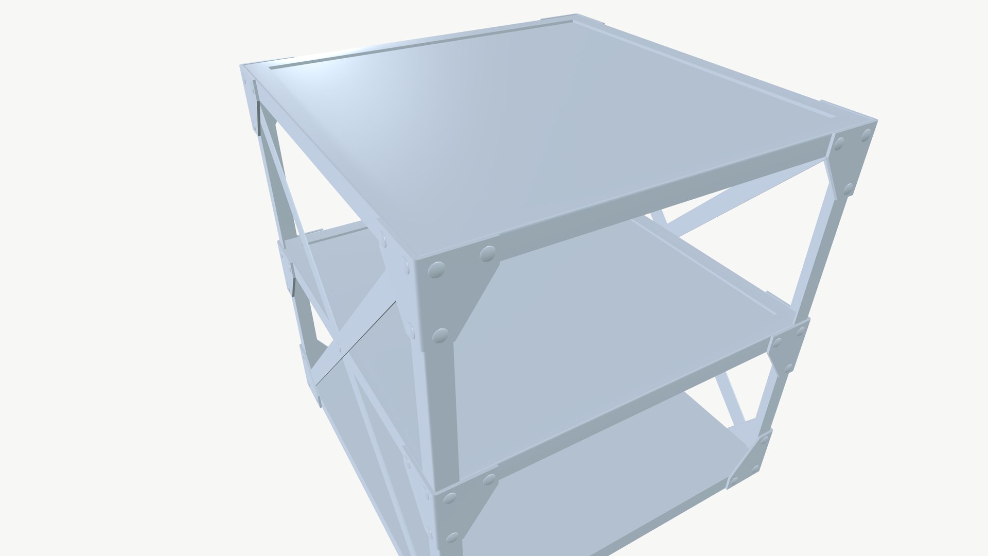 Industrial Table 3D Model - TurboSquid 2328899