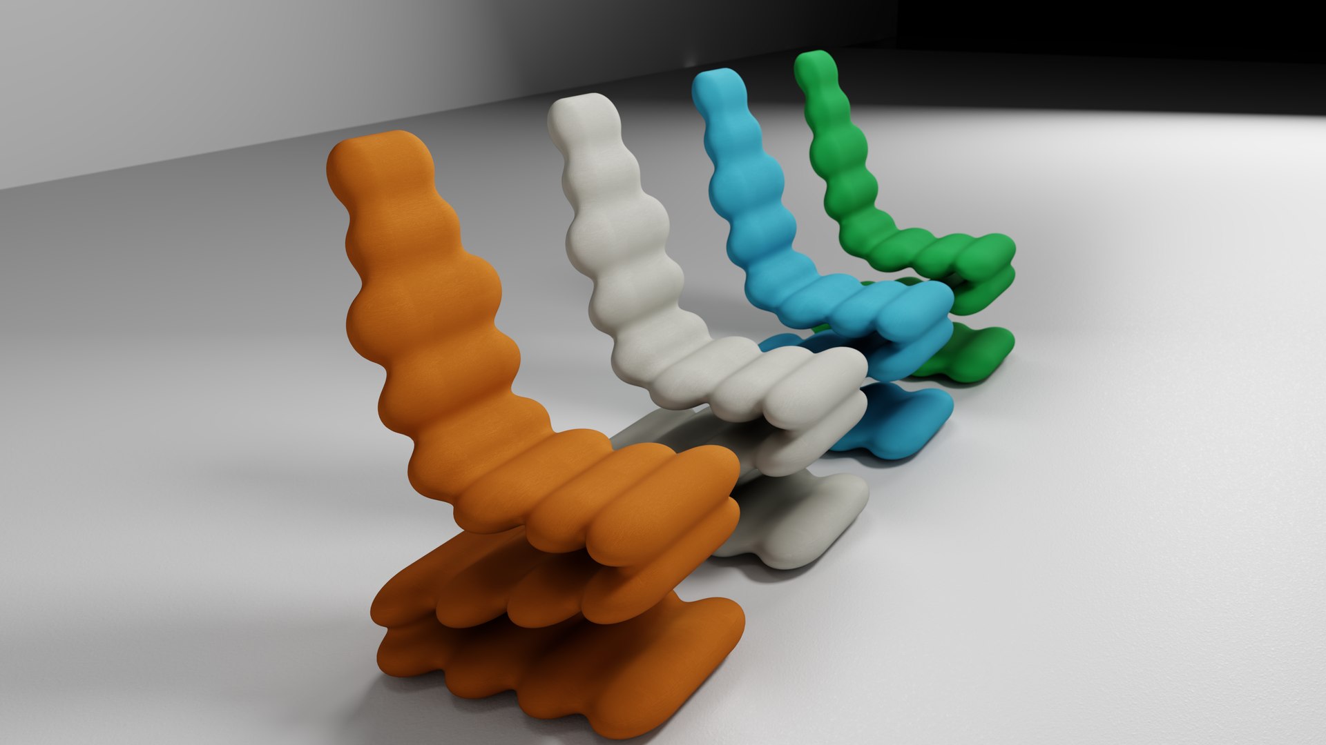 Meta Chair 3D Model - TurboSquid 2347868