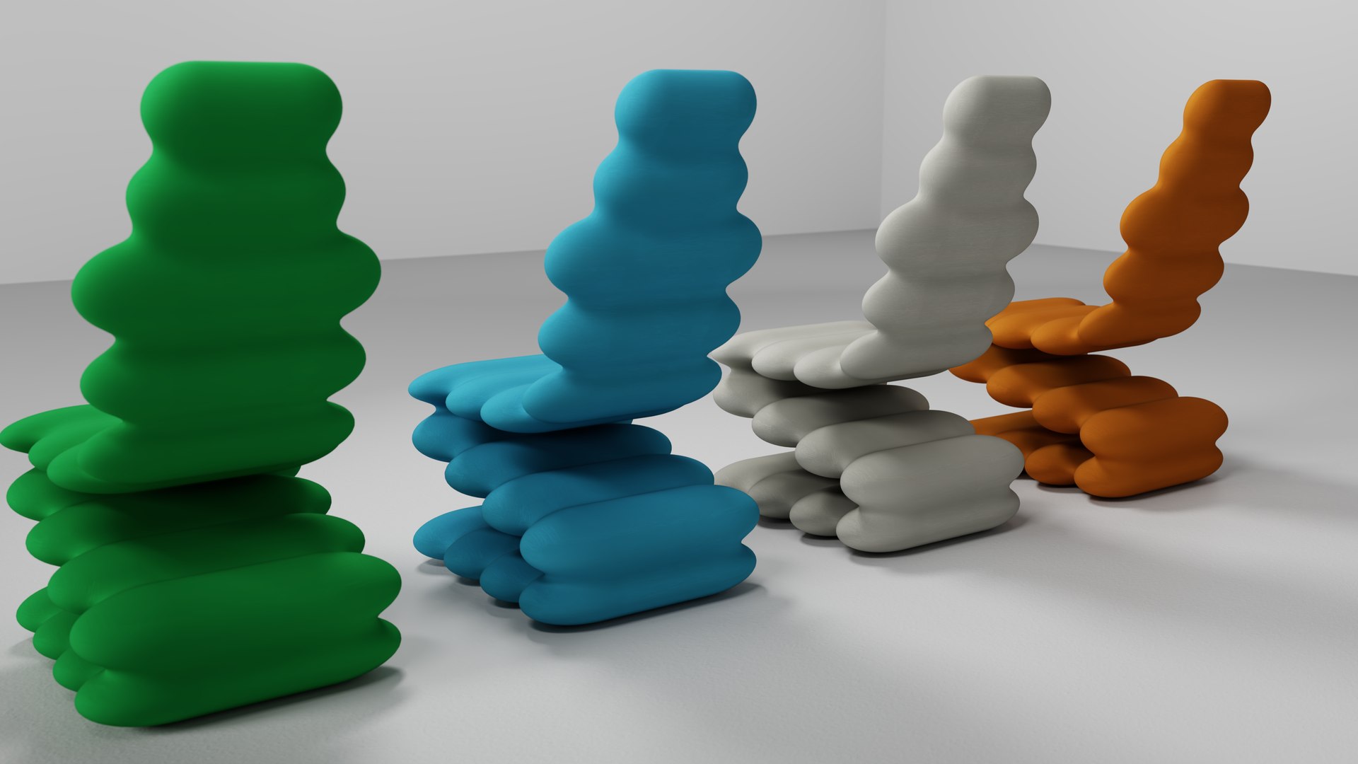 Meta Chair 3D Model - TurboSquid 2347868