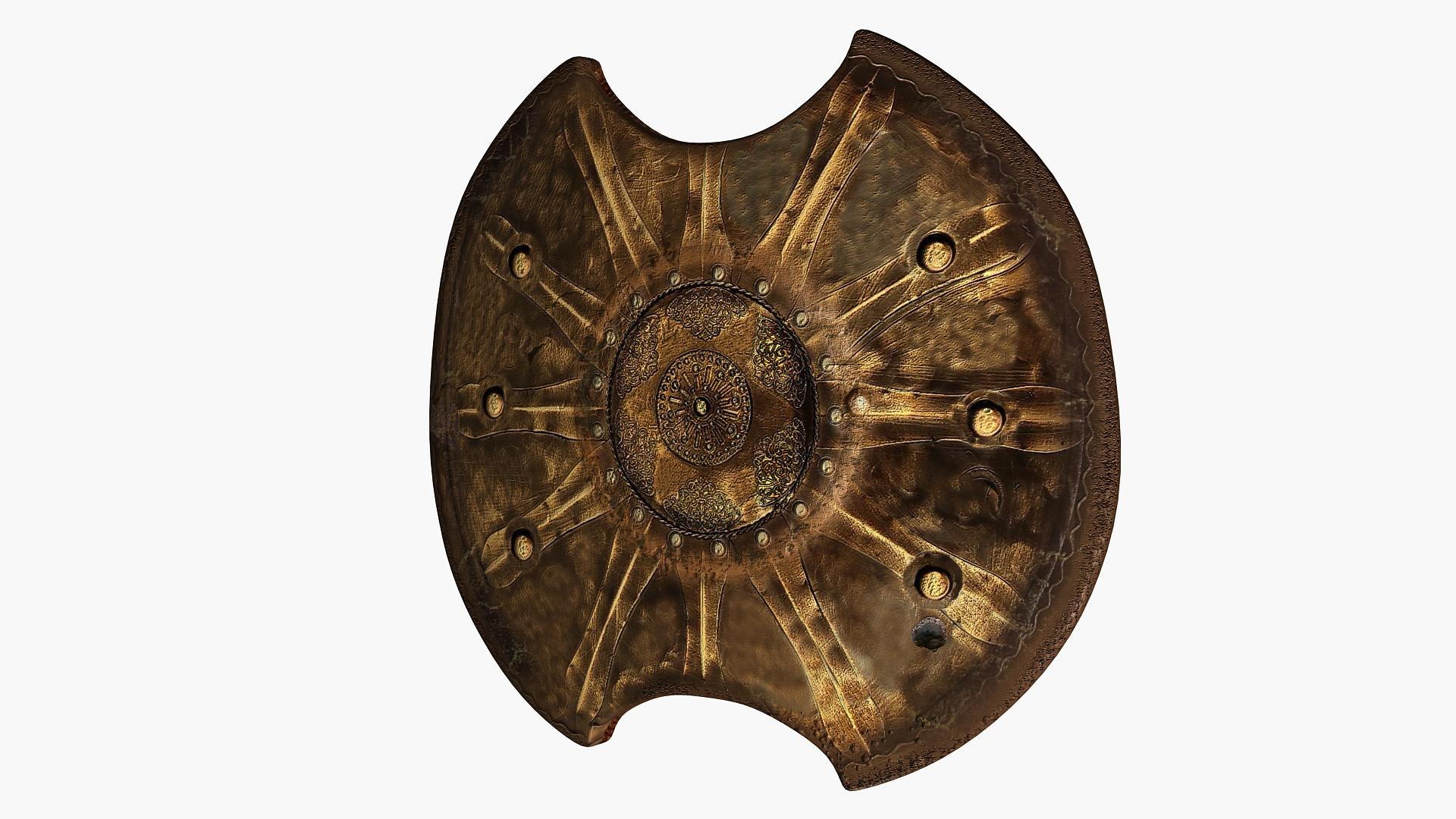 Trojan Shield 3D model - TurboSquid 1987789