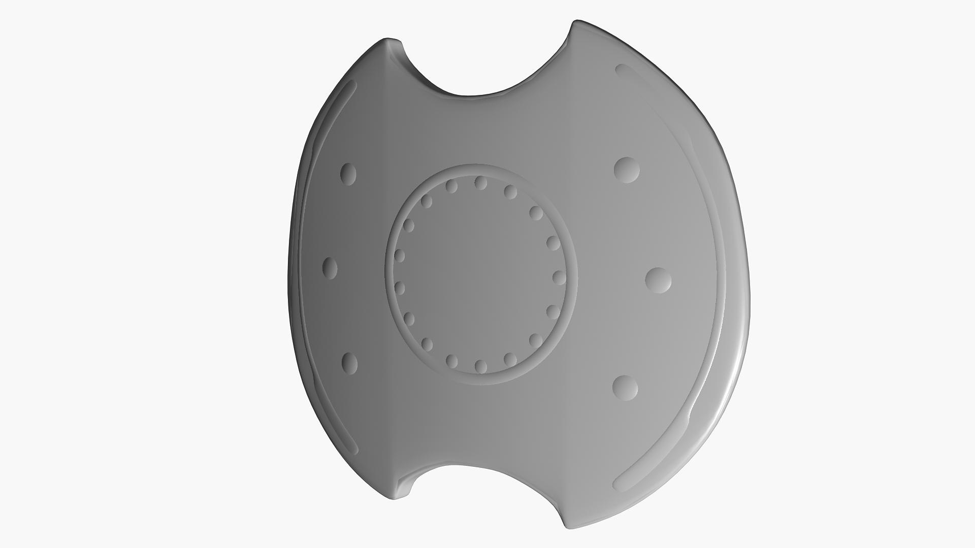 Trojan Shield 3D model - TurboSquid 1987789