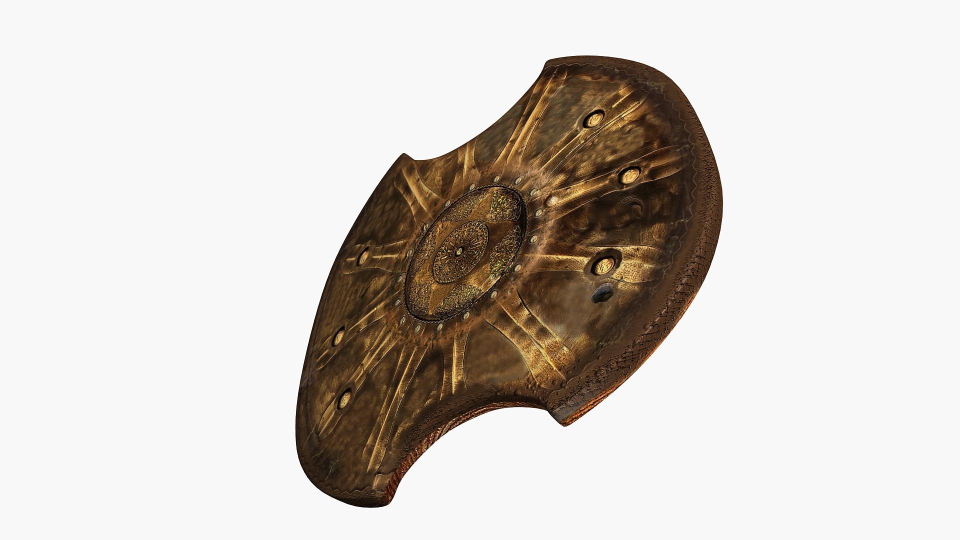 Trojan Shield 3D model - TurboSquid 1987789