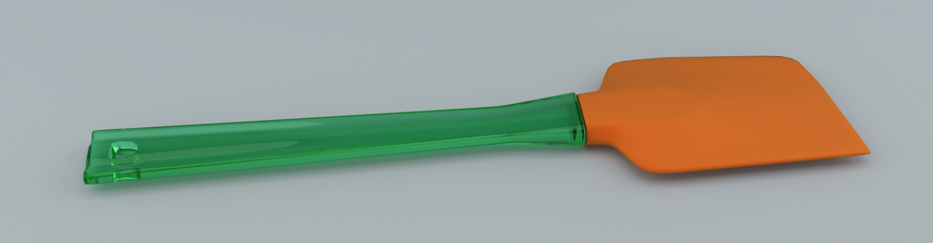 free silicone spatula 3d model