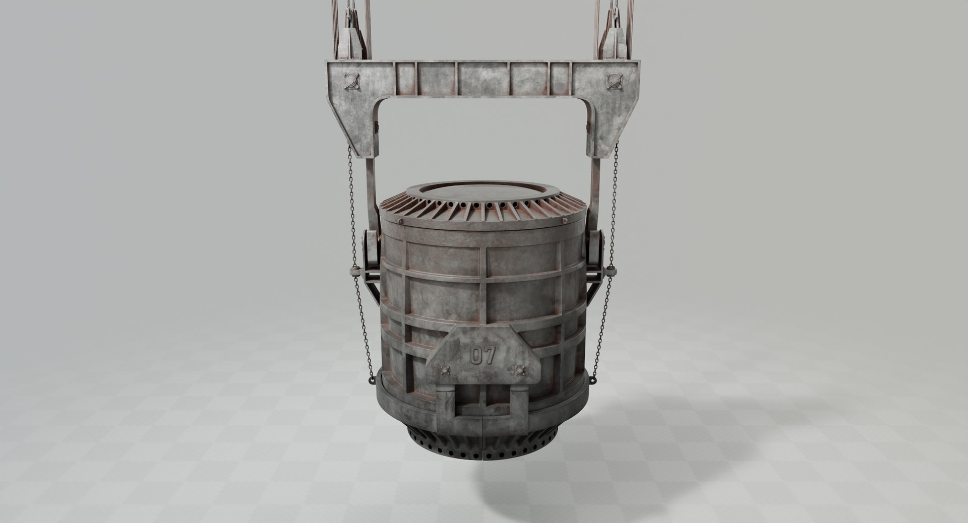 Charging Bucket 3D - TurboSquid 2008698