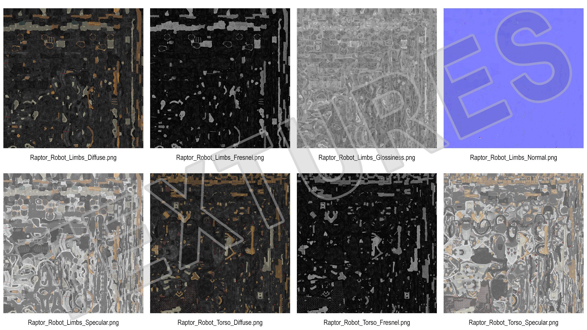 3D Robot Raptor Model - TurboSquid 2236571