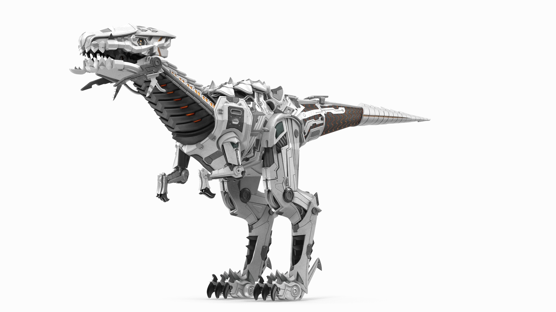 3D Robot Raptor Model - TurboSquid 2236571
