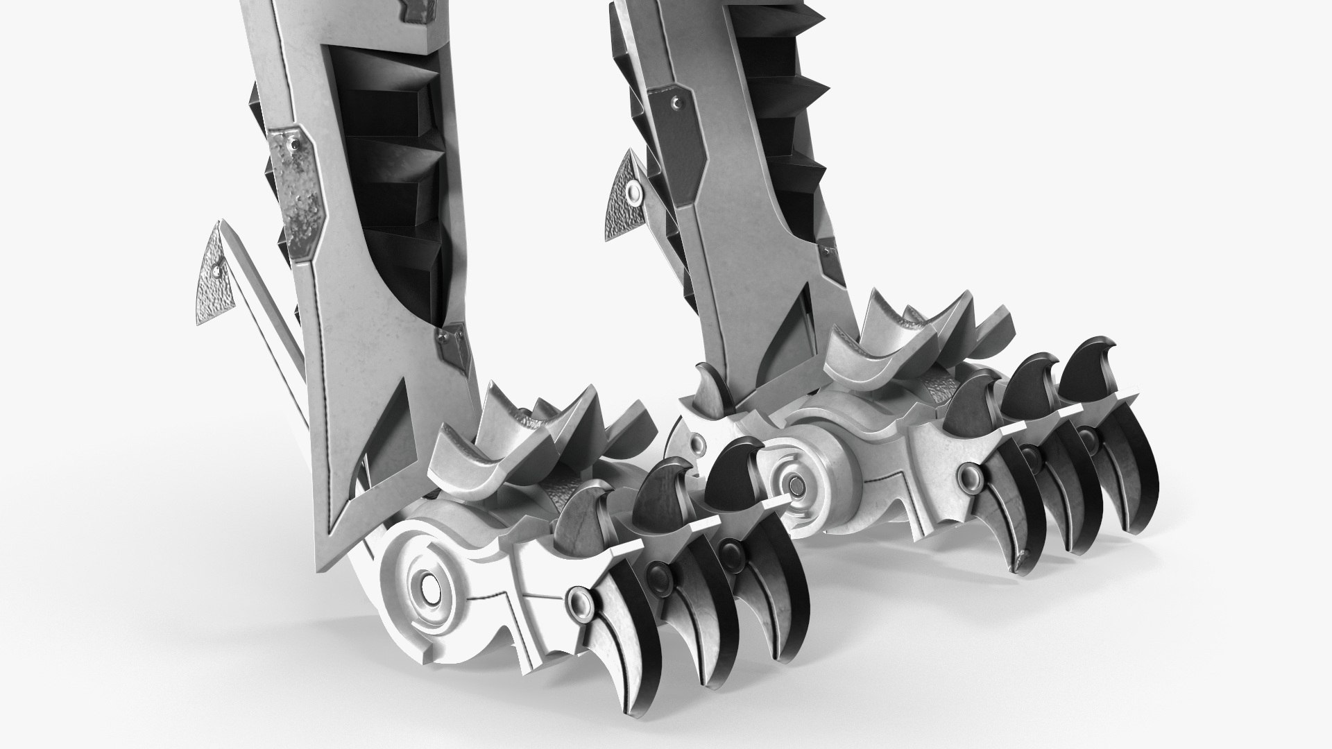 3D Robot Raptor Model - TurboSquid 2236571