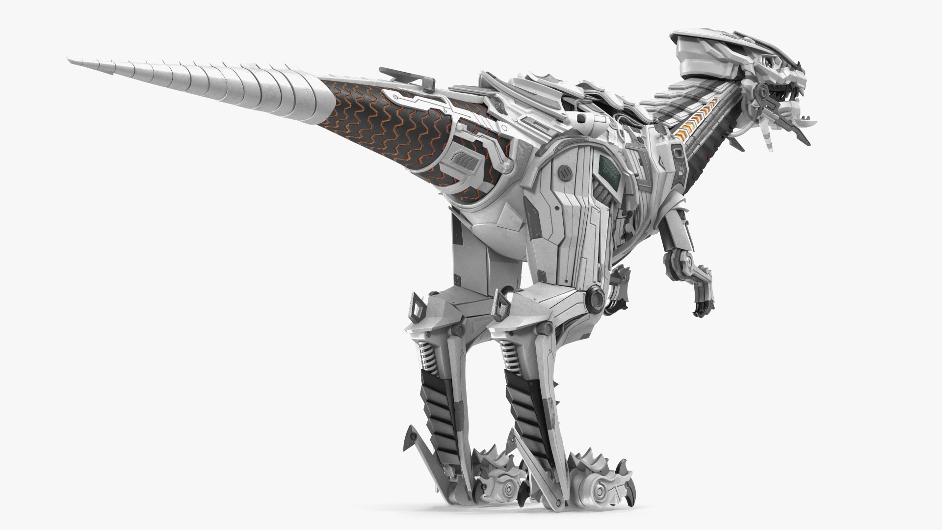 3D Robot Raptor Model - TurboSquid 2236571