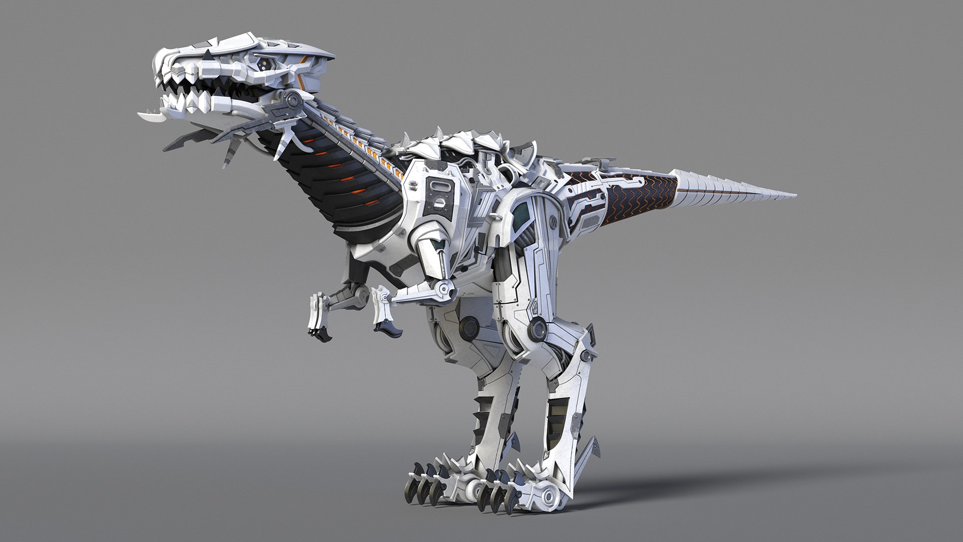 3D Robot Raptor Model - TurboSquid 2236571